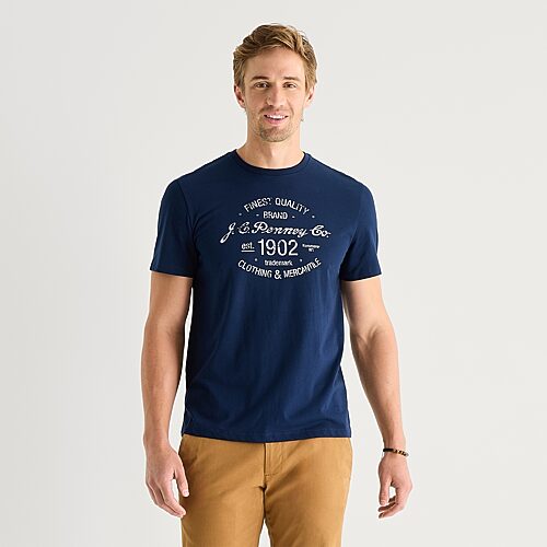 Click here for St. Johns Bay Jcpenney Heritage Mens Crew Neck Sho... prices