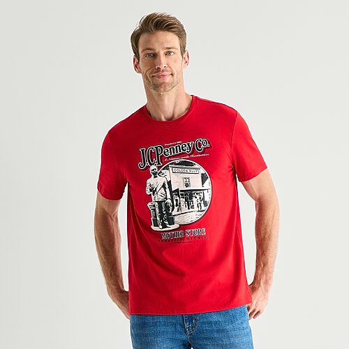 Click here for St. Johns Bay Jcpenney Heritage Mens Crew Neck Sho... prices