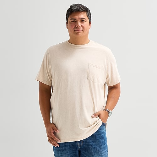 Click here for St. Johns Bay Super Soft Pocket Mens Crew Neck Sho... prices
