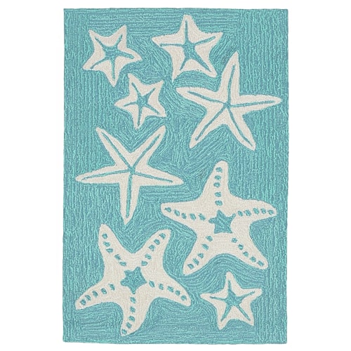Click here for Liora Manne Capri Starfish Animal Hand Tufted Indo... prices