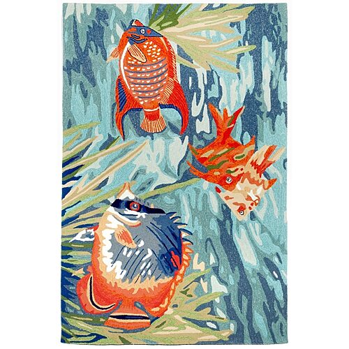 Click here for Liora Manne Ravella Tropical Fish Hand Tufted Indo... prices
