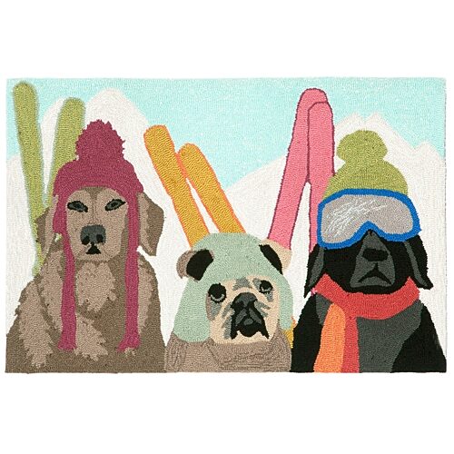 Click here for Liora Manne Frontporch Ski Patrol Hand Tufted Rect... prices