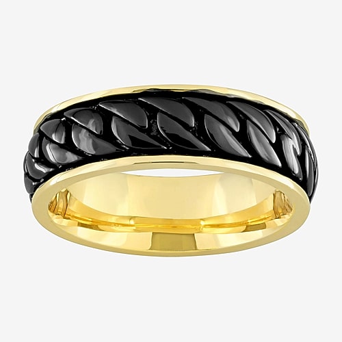 Click here for Mens 18K Gold Over Silver Fashion Ring  9 prices