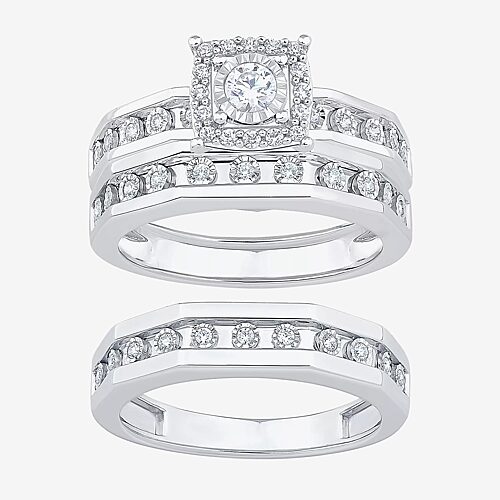 Click here for Unisex Adult 3/8 CT. T.W. Natural White Diamond 10... prices