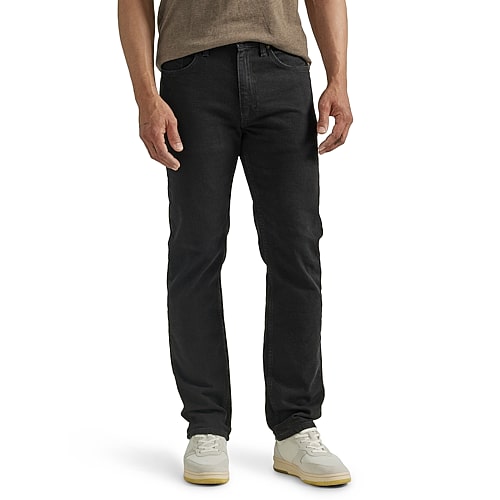 Click here for Wrangler Regular Fit Jean  40 32  Black prices