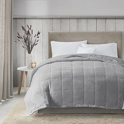 Click here for Madison Park Coleman Plush Reversible HeiQ Smart T... prices