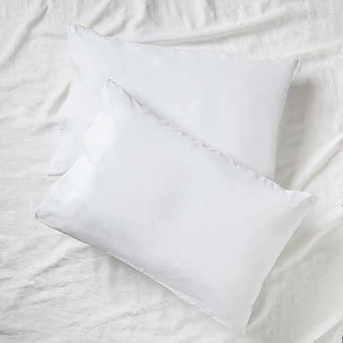 Shuteye Supply 2.5 Recycled Percale Pillowcase Set  One Size  White