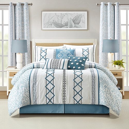 Click here for Stratford Park Quinn 15-pc. Geometric Midweight Co... prices