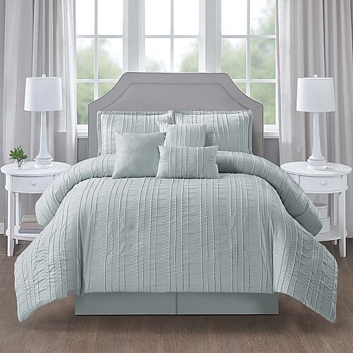 Click here for Stratford Park Prim 7-pc. Lightweight Comforter Se... prices