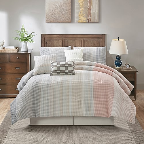 Click here for Stratford Park Cosette Stripe 7-Pc. Comforter Set... prices