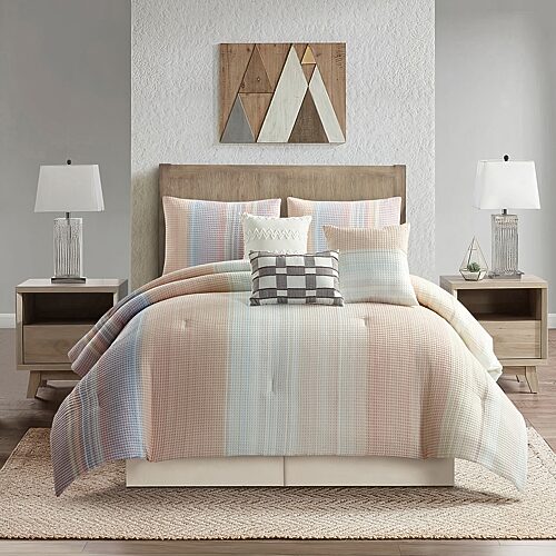 Click here for Stratford Park Cosette Stripe 7-Pc. Comforter Set... prices