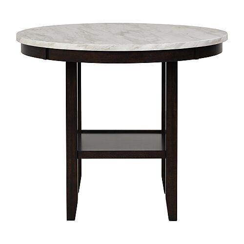Click here for Celeste Round Faux Marble-Top Dining Table  One Si... prices
