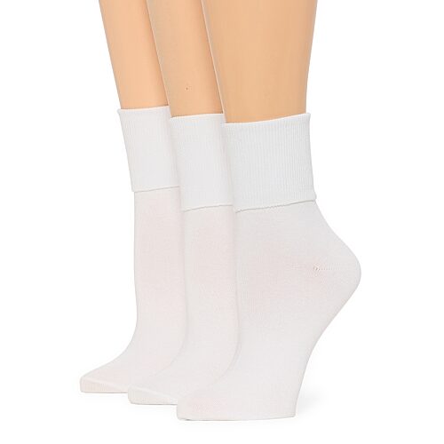 Click here for Mixit Everyday Essential Womens 3 Pair Turncuff So... prices