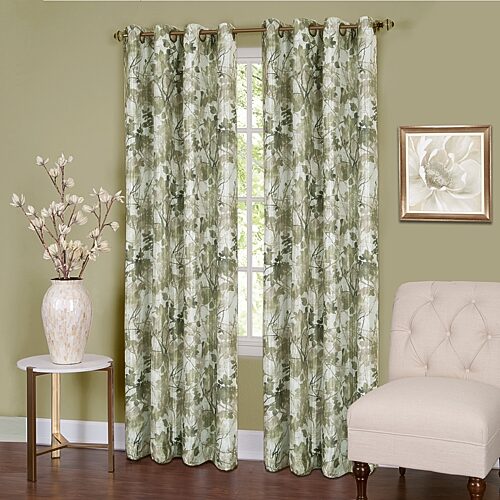 Click here for Tranquil Grommet Top Light-Filtering Single Curtai... prices