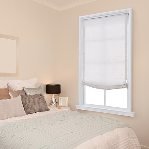 Click here for Relaxed Cordless Light-Filtering Roman Shade  One... prices