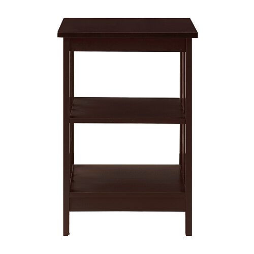 Click here for Convenience Concepts Mission End Table w/ Shelves prices