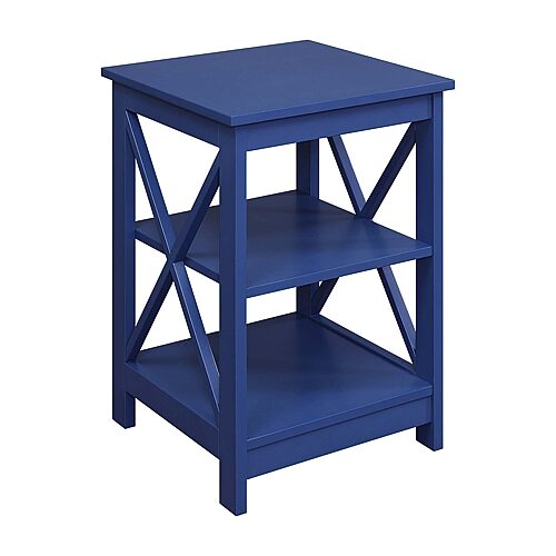 Click here for Convenience Concepts Oxford End Table - Royal Blue prices