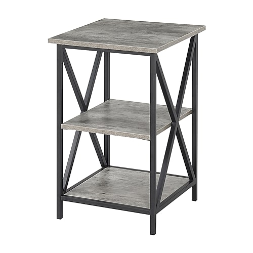 Click here for Tucson Storage End Table  One Size  Gray prices