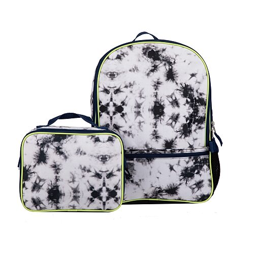 Combo Backpack with Lunch Bag  One Size  Black