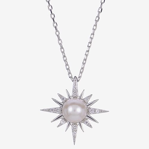 Click here for North Star Womens White Cultured Freshwater Pearl... prices