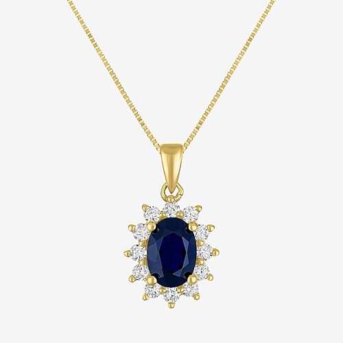 Click here for Womens Lab Created Gemstone & 1/4 CT. T.W. Lab Gro... prices