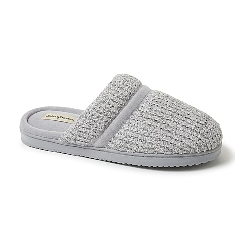 Click here for Womens Dearfoams(R) Serena Marled Chenille Scuff S... prices