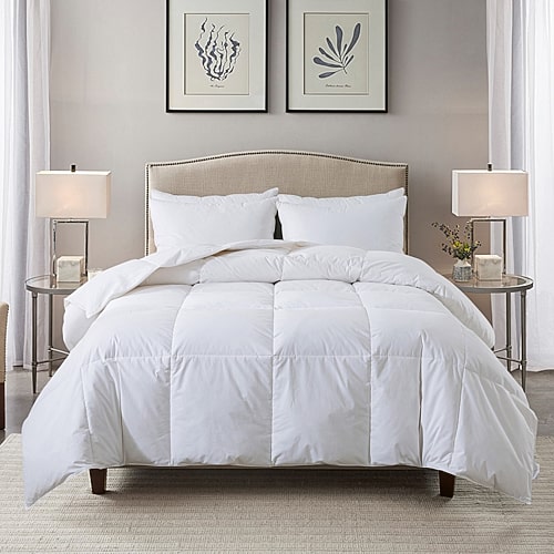 Click here for Royal Velvet Lightweight White Goose Nano Down And... prices