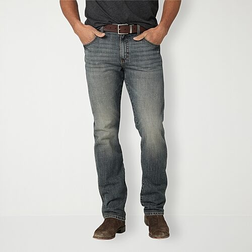 Click here for Wrangler Retro Mens Slim Fit Straight Leg Jean  36... prices
