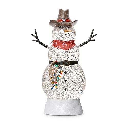 Click here for Roman 10.5 Led Swirl Cowboy Snowman Christmas Tabl... prices