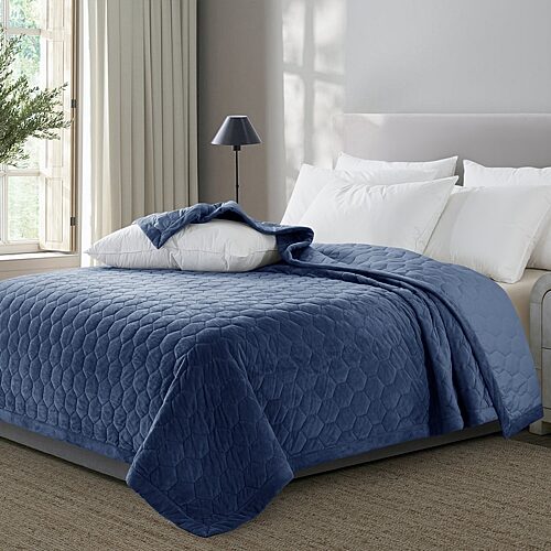 Click here for Feather & Loom Reversible Mini Honeycomb Down Alte... prices