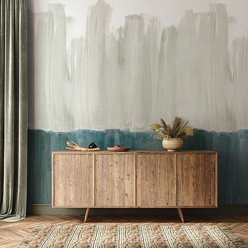 Click here for Tempaper Abstract Landscape Mural Wallpaper  One S... prices