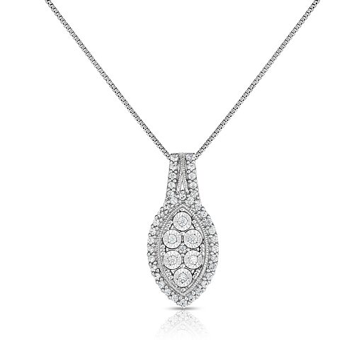 Click here for TruMiracle 1/4 CT.T.W. Natural Diamond Sterling SI... prices