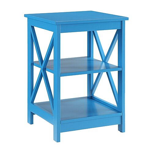 Click here for Convenience Concepts Oxford End Table - Blue prices