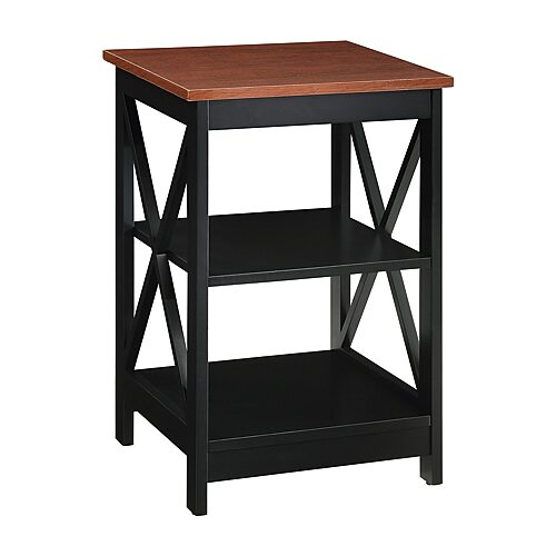Click here for Oxford Storage End Table  One Size  Black prices