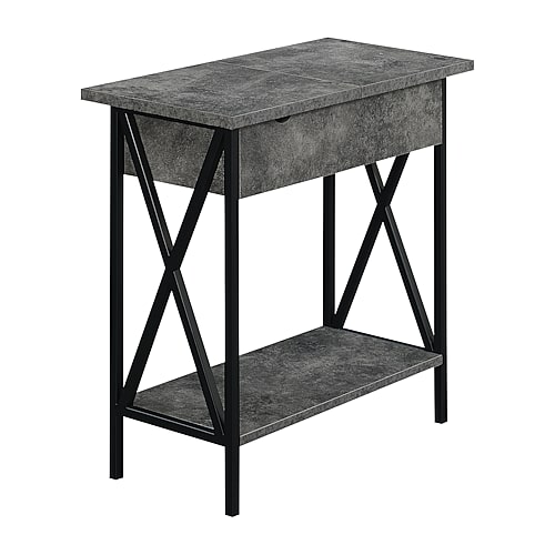 Click here for Tucson Flip Top End Table  One Size  Gray prices