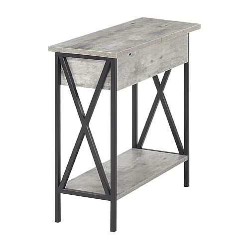 Click here for Tucson Flip Top End Table  One Size  Gray prices