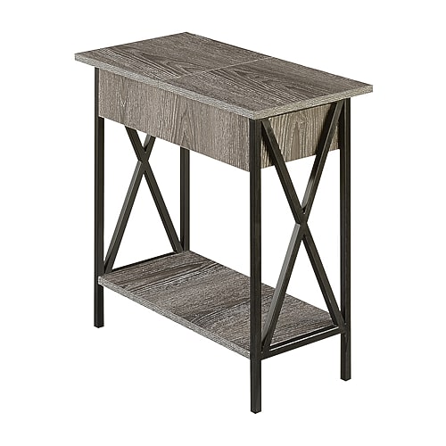 Click here for Tucson Flip Top End Table  One Size  Gray prices