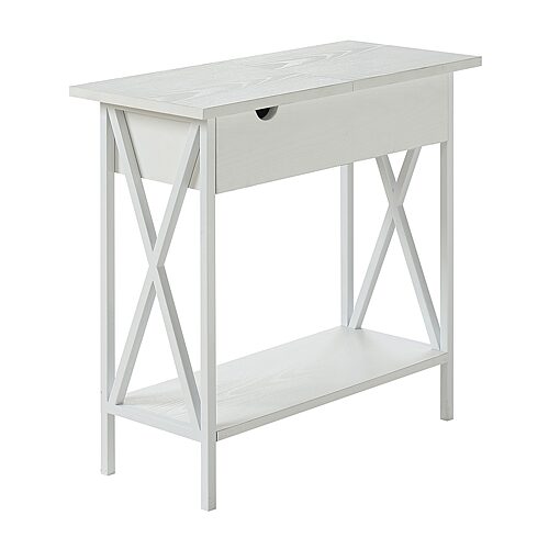Click here for Tucson Flip Top End Table  One Size  White prices