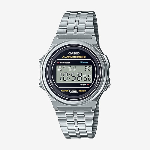 Click here for Casio Mens Vintage Digital Stainless Steel Watch -... prices