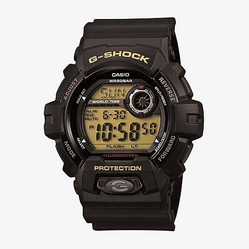 Click here for Casio Mens Black Strap Watch G-8900-1cr  One Size prices