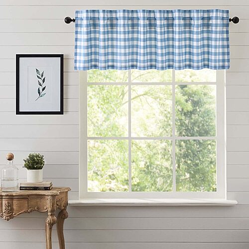 Click here for Annie Buffalo Check Rod Pocket Tailored Valance  O... prices