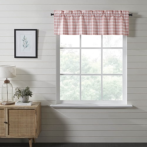 Click here for Annie Buffalo Check Rod Pocket Tailored Valance  O... prices