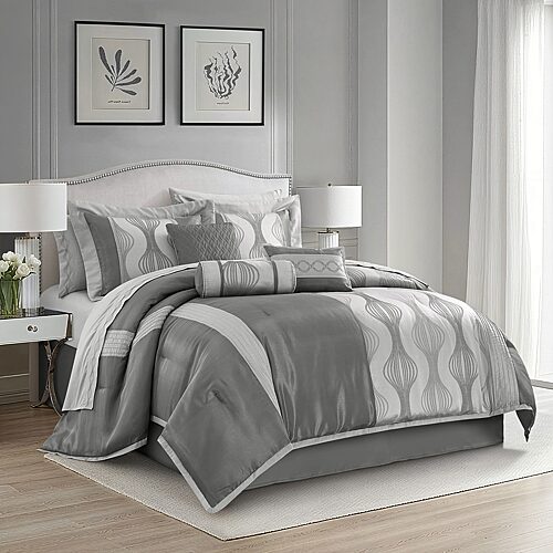 Click here for Stratford Park Kath Geometric Comforter Sets prices