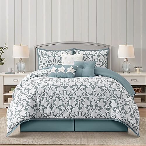 Click here for Stratford Park Adissa Floral 7-Pc. Comforter Set... prices