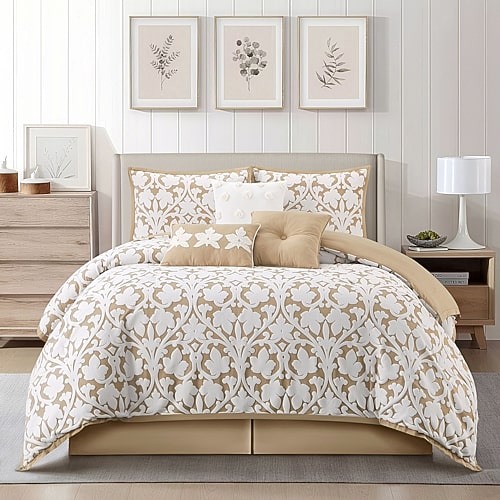 Click here for Stratford Park Adissa Floral 7-Pc. Comforter Set... prices