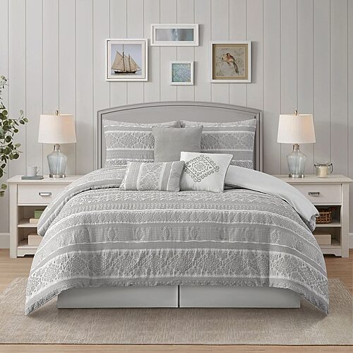 Click here for Stratford Park Illusa Floral 7-Pc. Comforter Set... prices