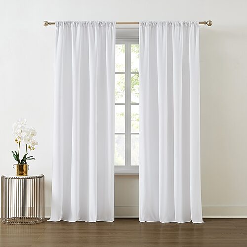 Click here for Truly Soft Everyday Solid Rod Pocket Light-Filteri... prices