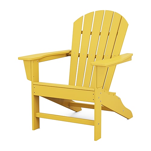 Click here for POLYWOOD South Beach Adirondack  One Size  Yellow prices