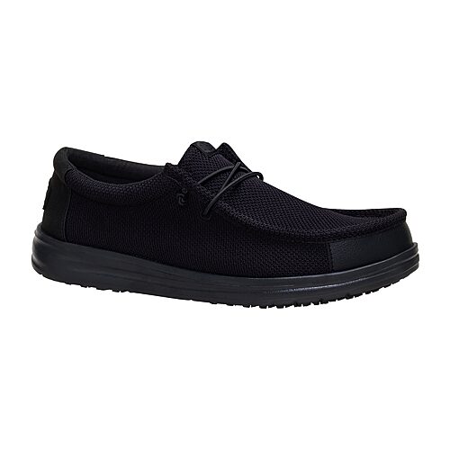 Click here for HEYDUDE Wally Work CE Mens Round Closed Toe Slip-O... prices