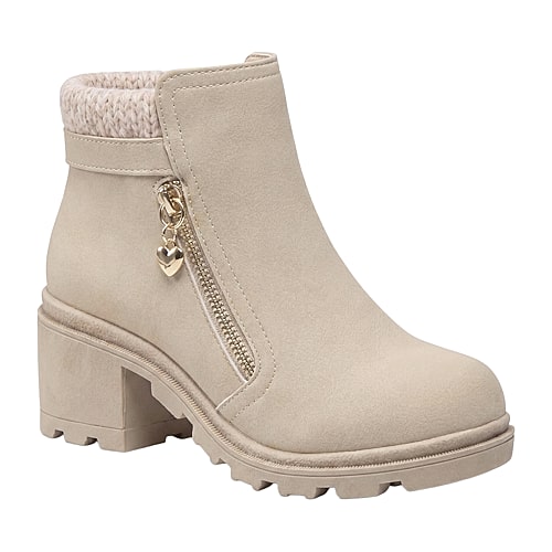 Click here for Pop Girls Rosalee Chunky Heel Booties  4 Medium  W... prices